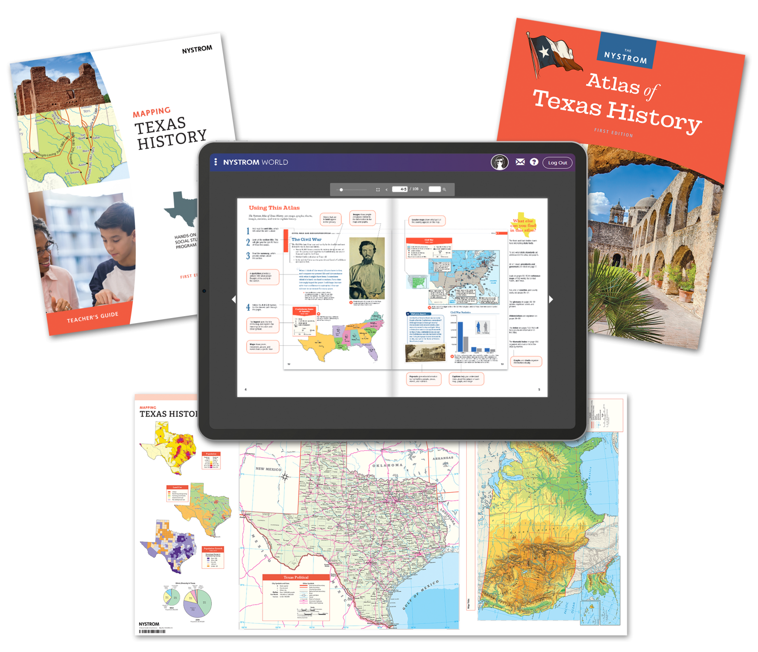 Mapping Texas History | Middle School | TOF - Social Studies School Service