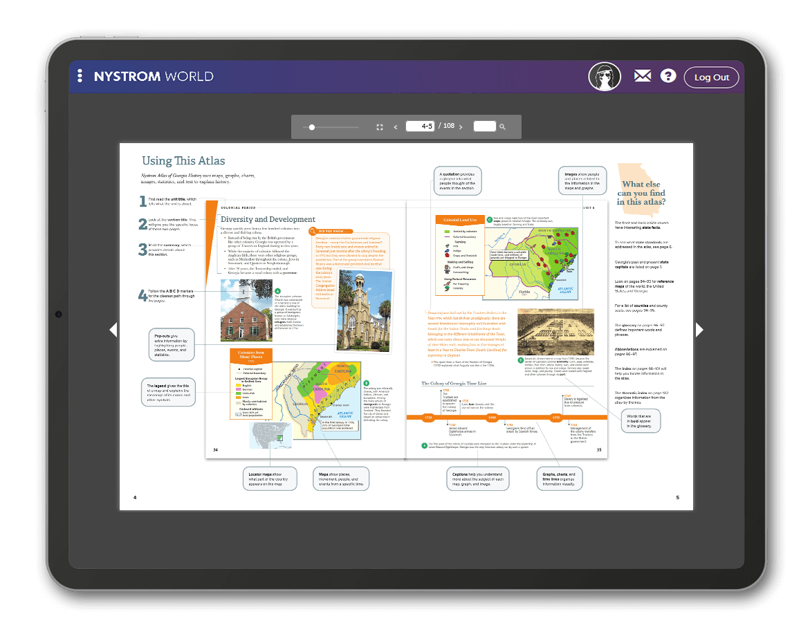 Mapping Georgia History | Secondary | TOF - Social Studies School Service