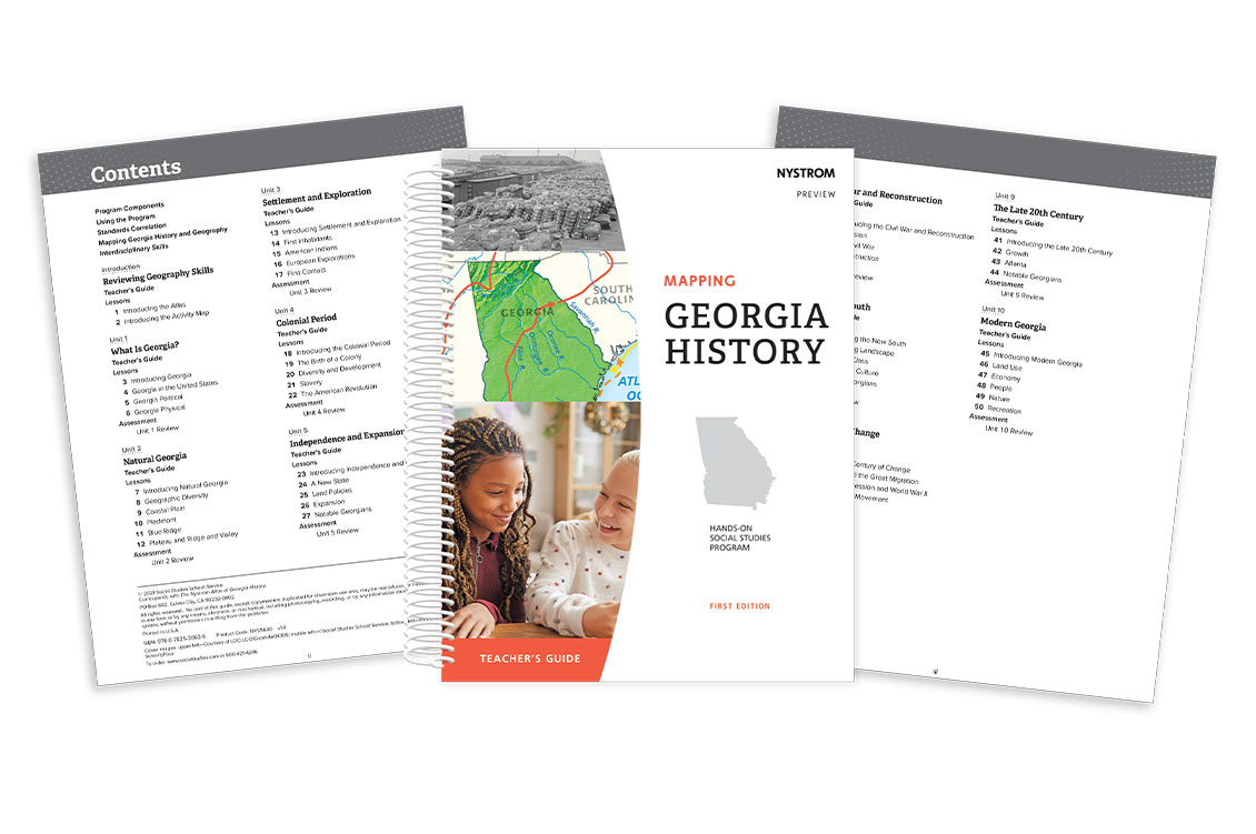 Mapping Georgia History | Secondary | TOF - Social Studies School Service