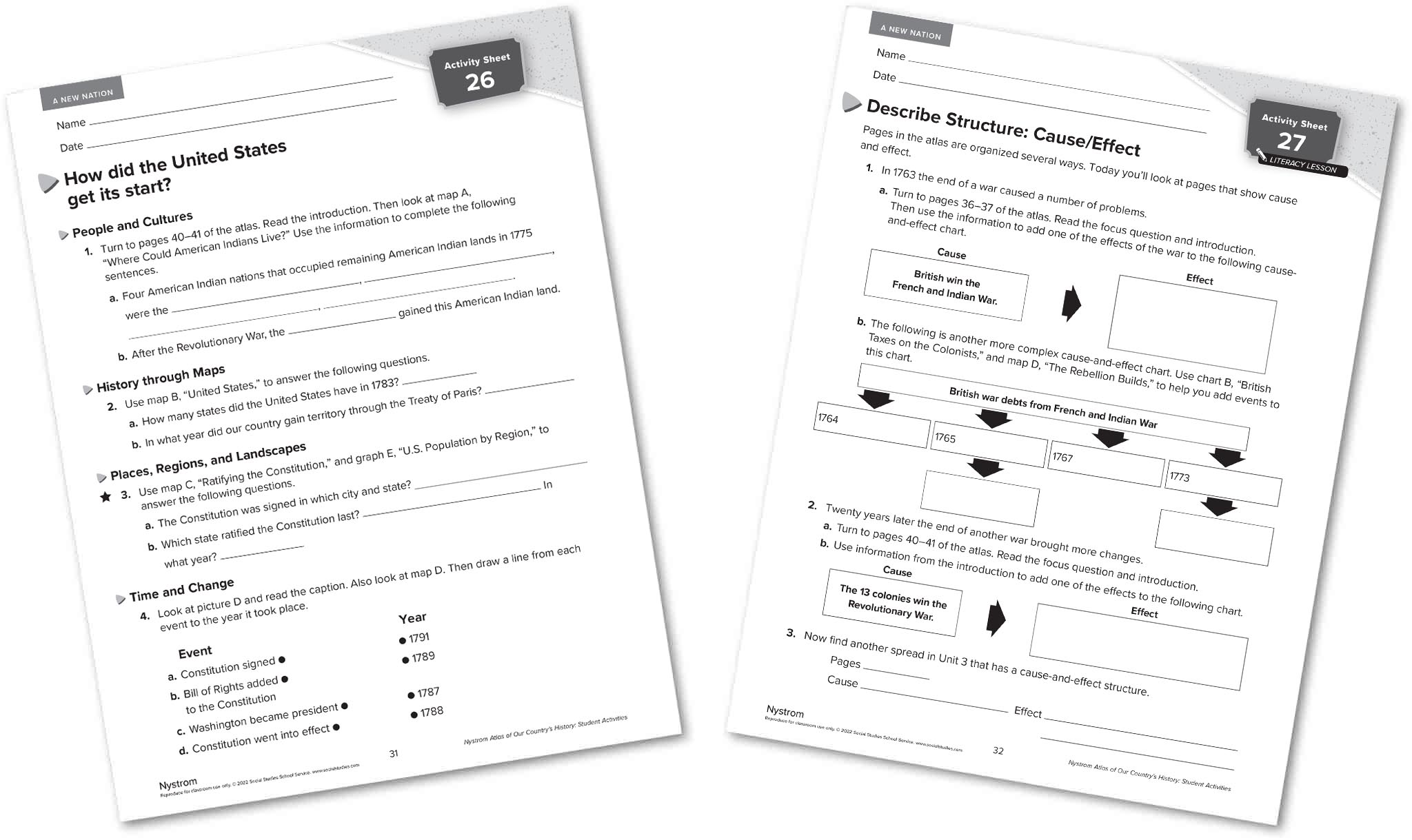 Grade 5 Atlas | Elementary | TOF - Social Studies School Service