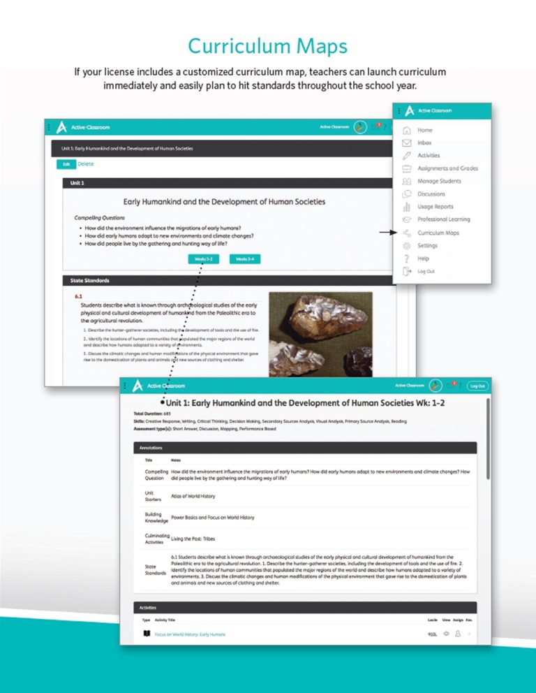 Active Classroom | Secondary | TOF - Social Studies School Service