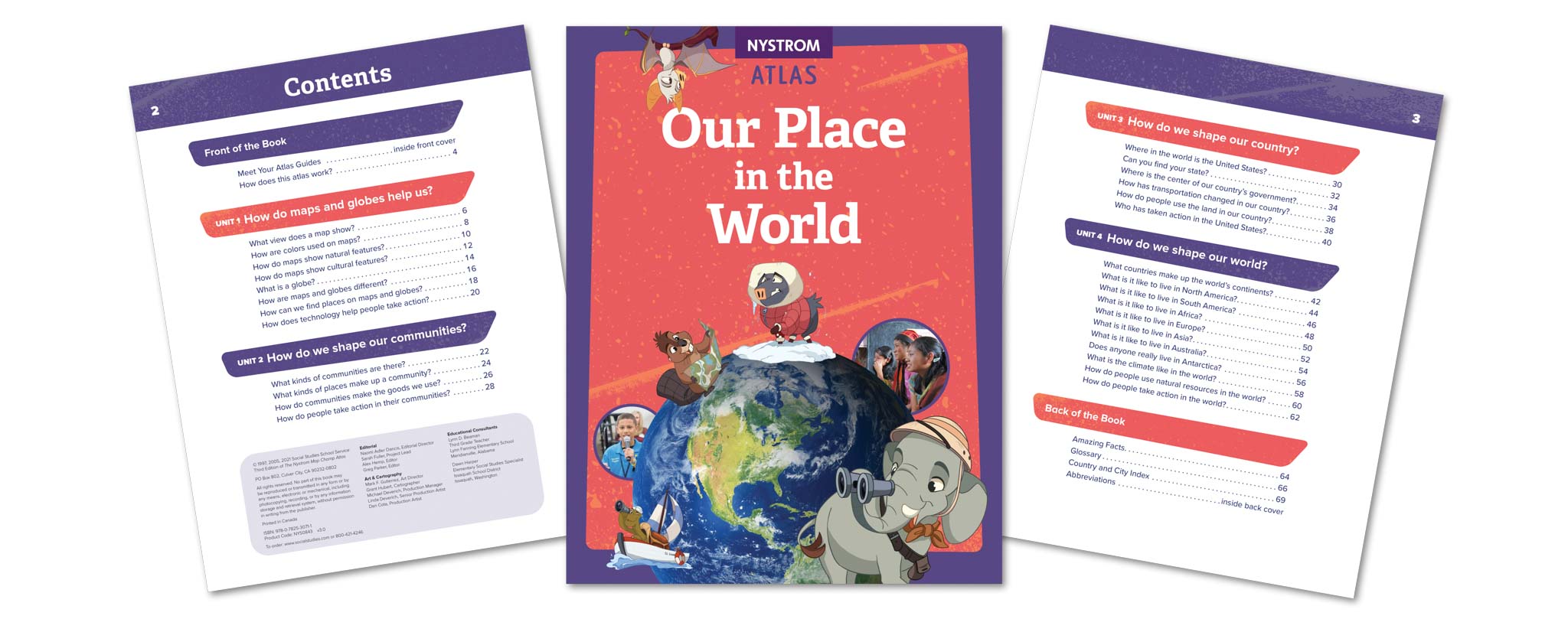 Grade 3 Atlas | Elementary | TOF - Social Studies School Service