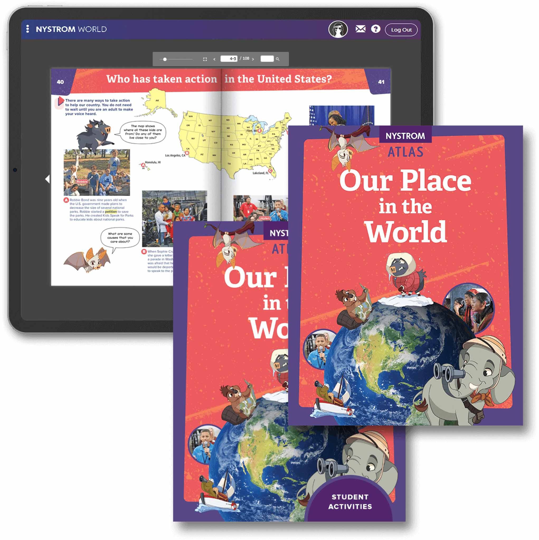 Grade 3 Atlas | Elementary | TOF - Social Studies School Service