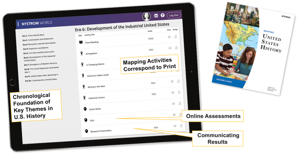 Nystrom World Pedagogy | K-12 | TOF - Social Studies School Service