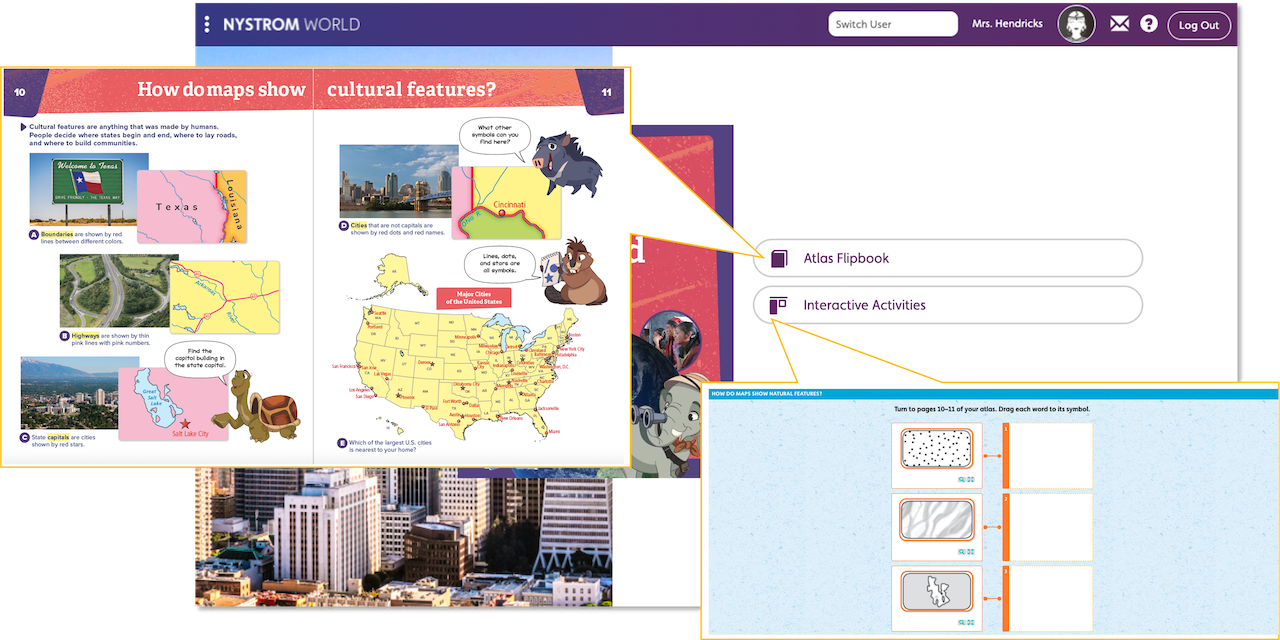 Nystrom World Pedagogy | Elementary | TOF - Social Studies School Service