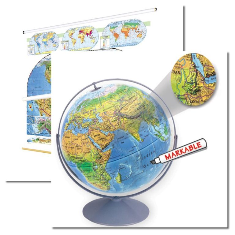 Nystrom Maps & Globes (NSSSA) | K-12 | TOF - Social Studies School Service