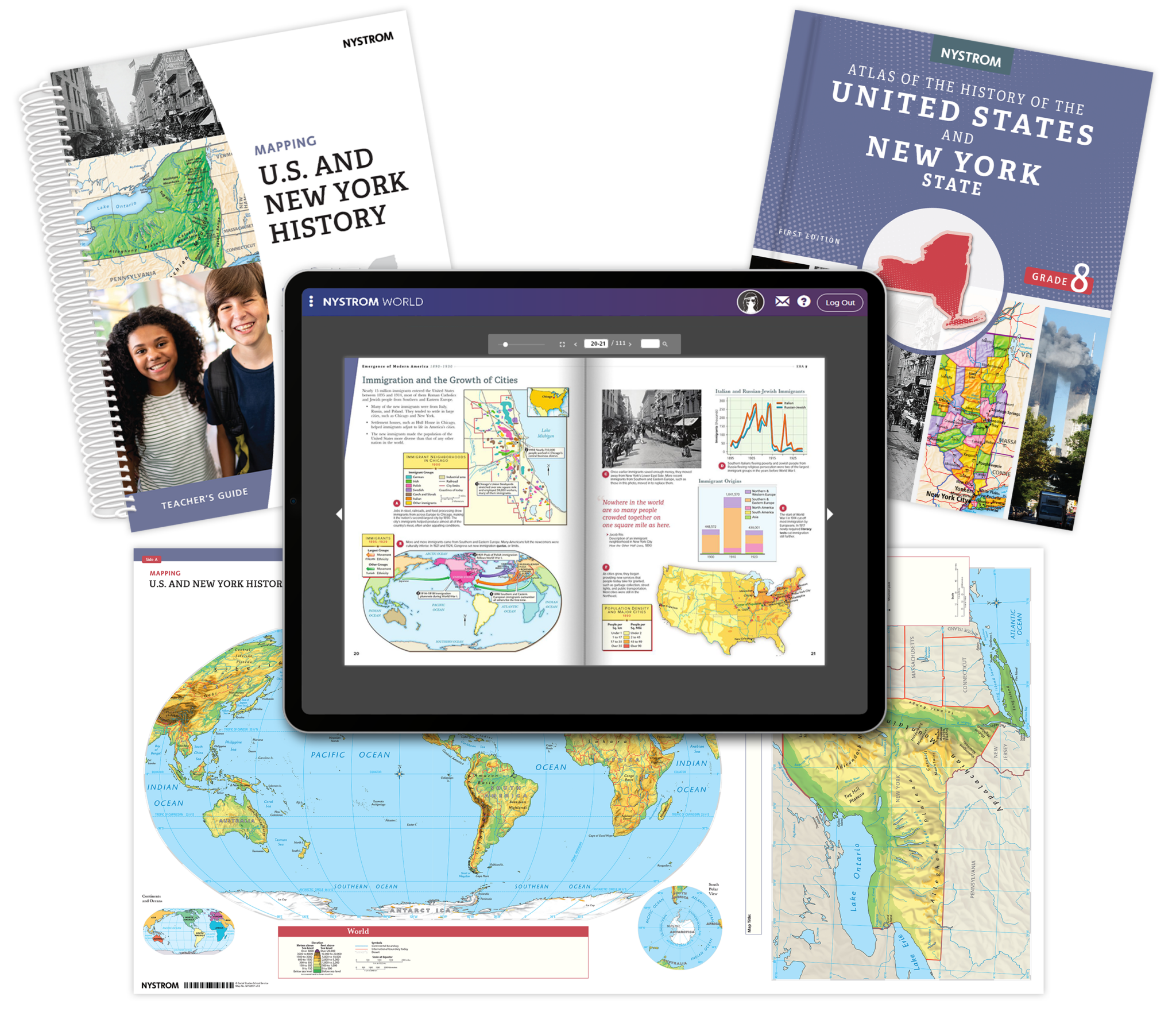 Mapping New York History – Grade 8 | Middle School | TOF - Social ...
