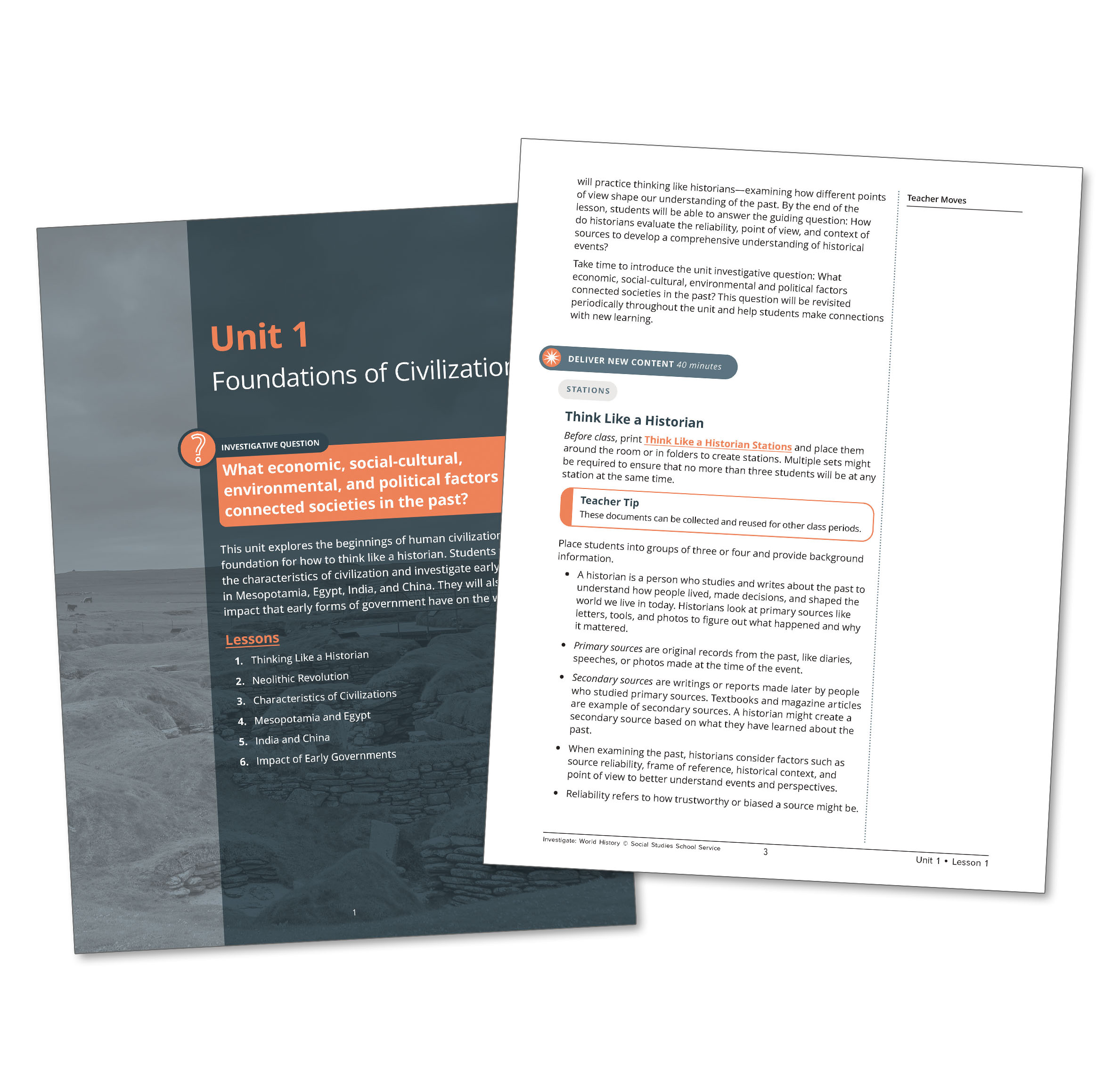 Georgia Investigate Sample | 9-12 | TOF - Social Studies School Service